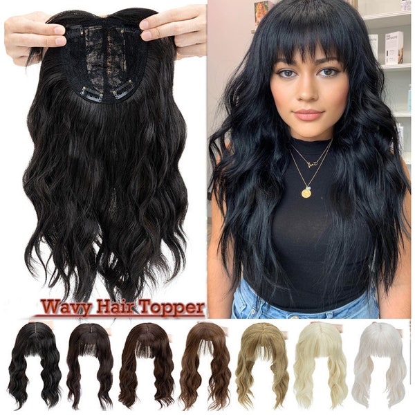 Hair Topper With Bangs - Etsy