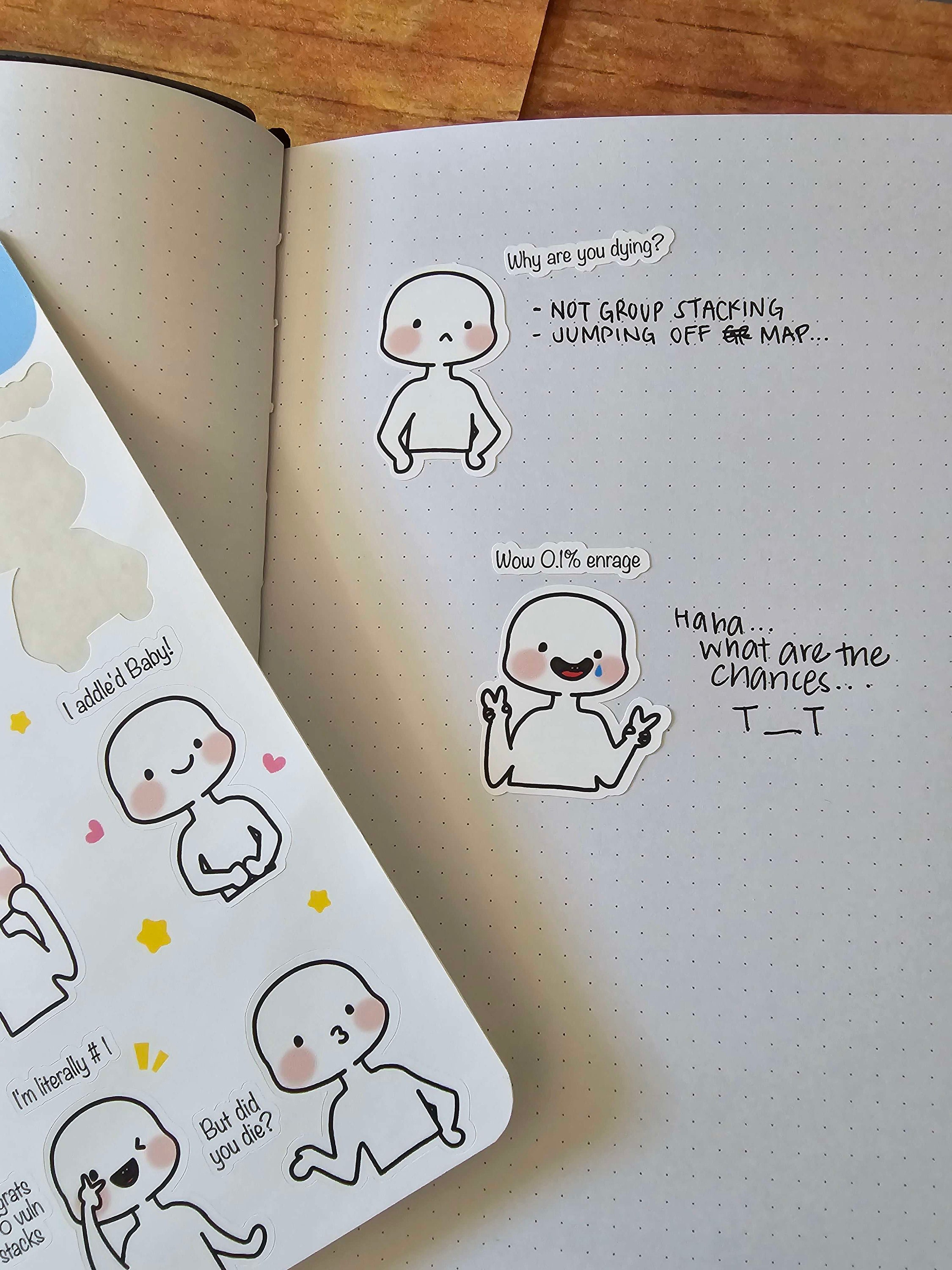 FFXIV Raid Emotions Planner Stickers - Etsy