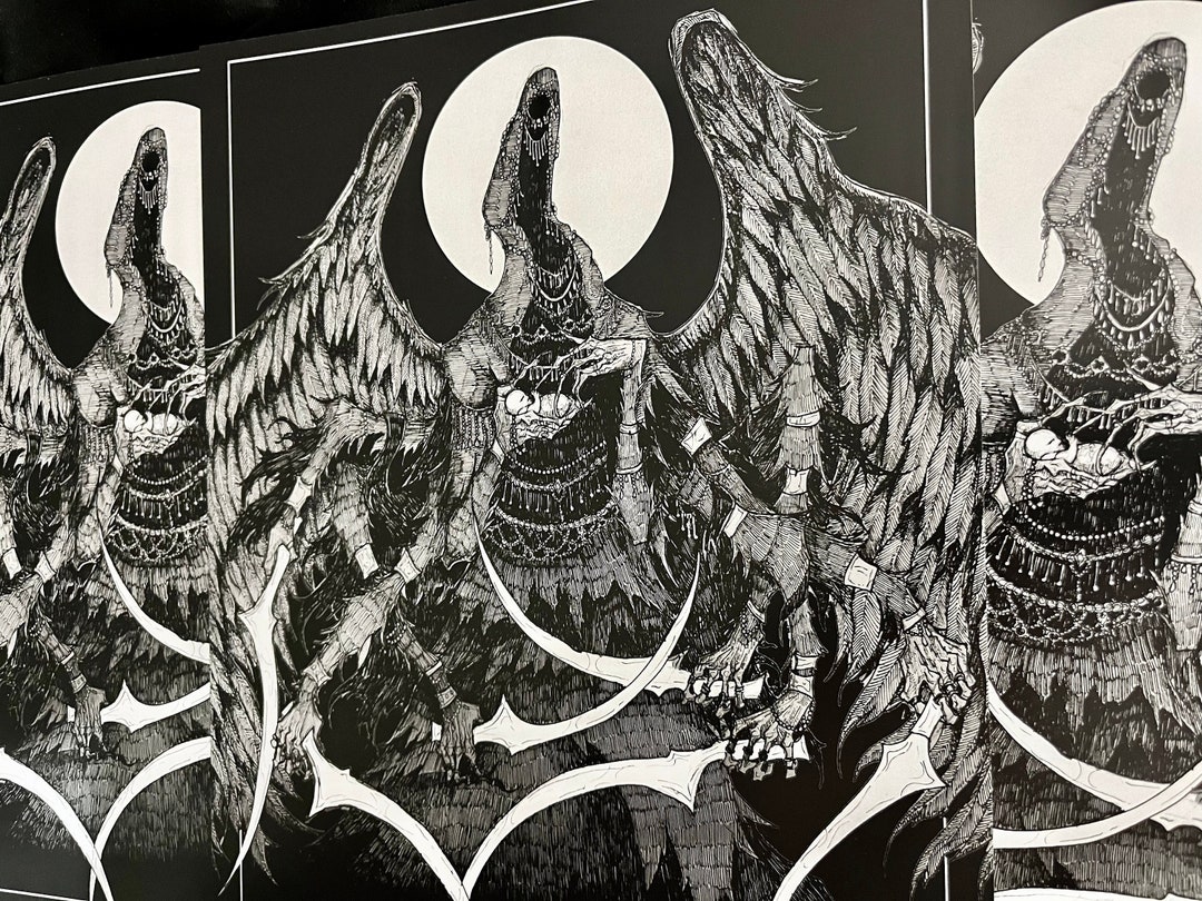 Mergo's Wet Nurse Bloodborne Art Print - Etsy