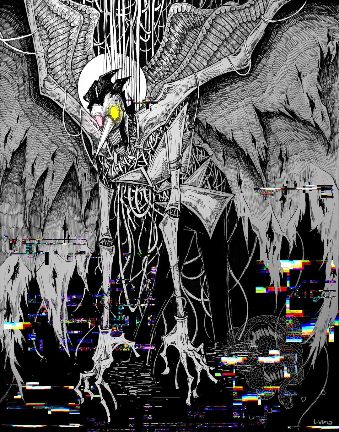 Holographic Spamton Deltarune Art Print - Etsy