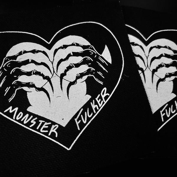 Horror Monster Patch - Etsy