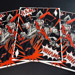 Harley Quinn DC Comics Art Print - Etsy