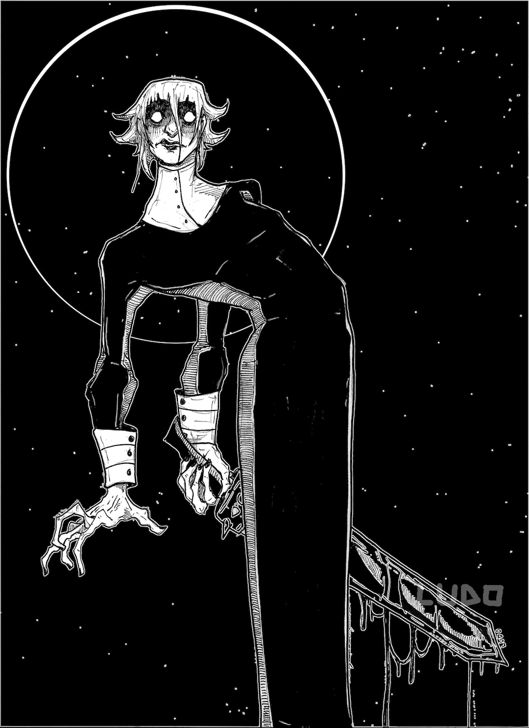 Crona Soul Eater Anime Postcard Art Print - Etsy
