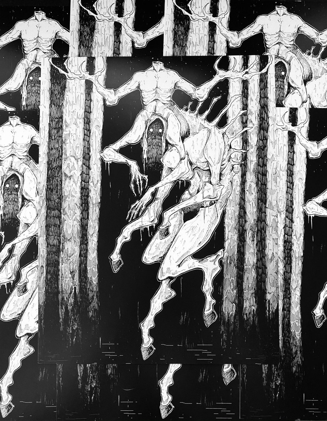 The Ritual Jotunn Moder Horror Movie Monster Art Print - Etsy