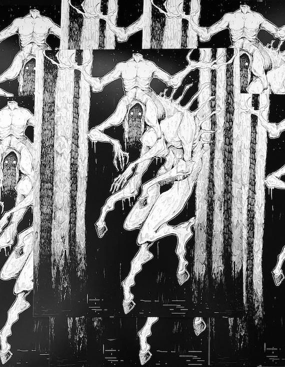 The Ritual Jotunn Moder Horror Movie Monster Art Print - Etsy