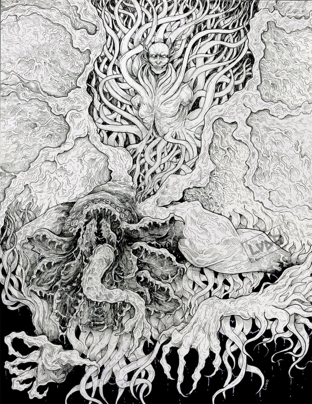 CLEARANCE Lady Dimitrescu Final Boss Monster RE8 Art Print - Etsy