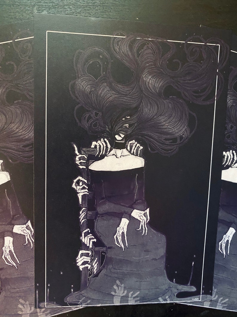 Handmaiden Postcard Art Print - Etsy