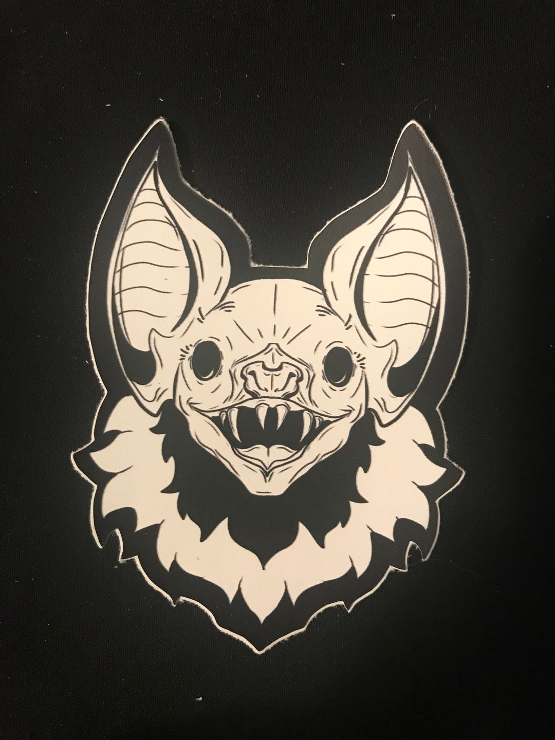 Vampire Bat Sticker - Etsy