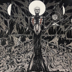 Pinhead Hell Priest Cenobite Hellraiser Horror Art Print - Etsy