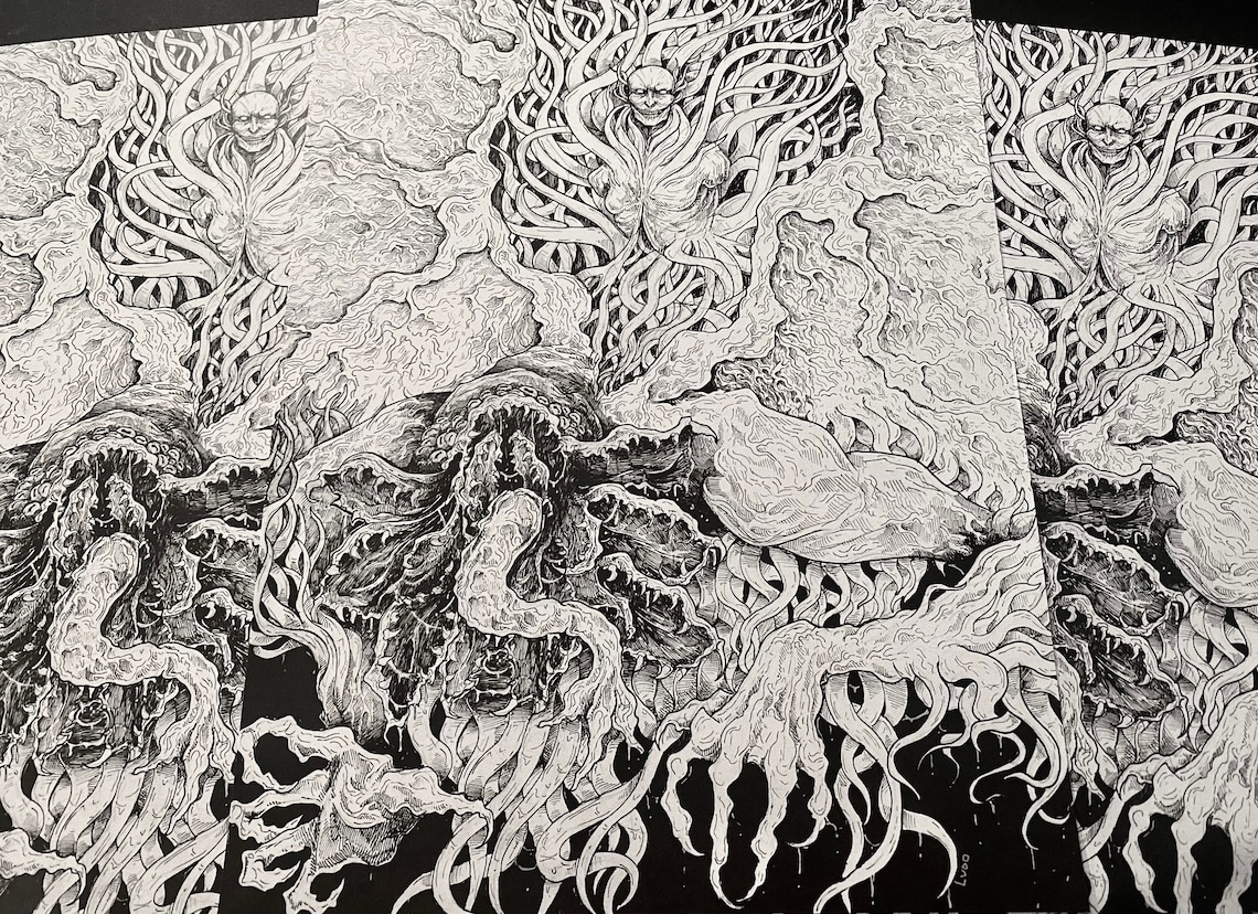 CLEARANCE Lady Dimitrescu Final Boss Monster RE8 Art Print | Etsy