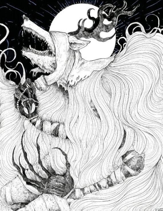 Vicar Amelia Bloodborne Art Print - Etsy