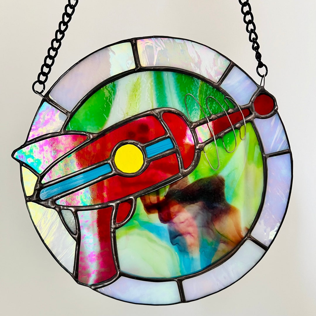 Stained Glass Ray Gun - Etsy