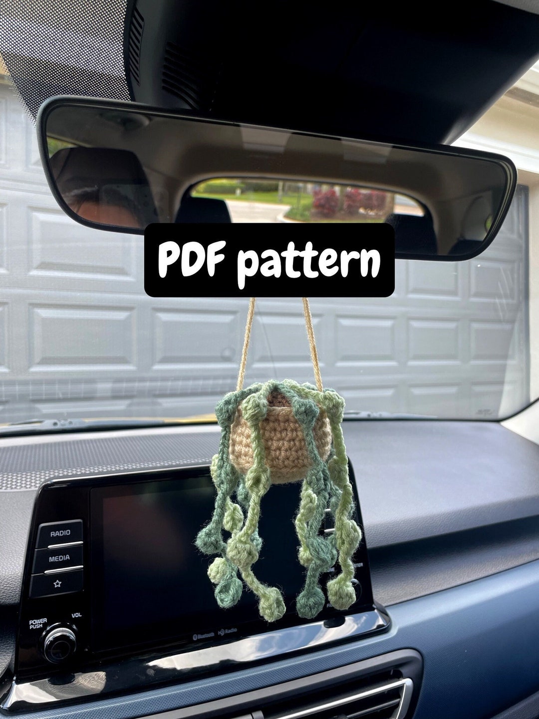 Crochet Pattern String of Pearls | Crochet Succulent Pattern | Crochet ...