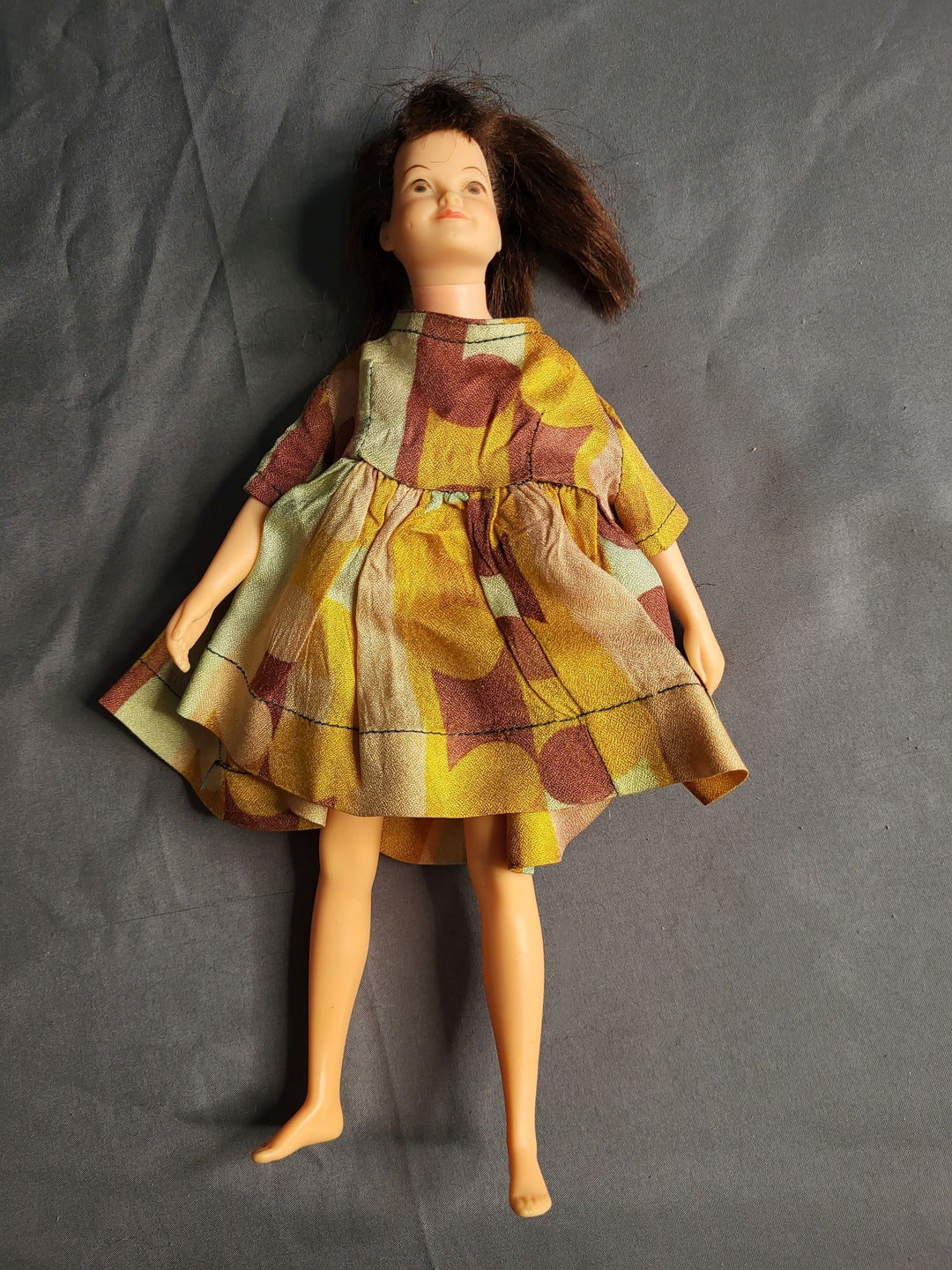 1963 Remco Littlechap Libby Doll With Yellow Dress - Etsy