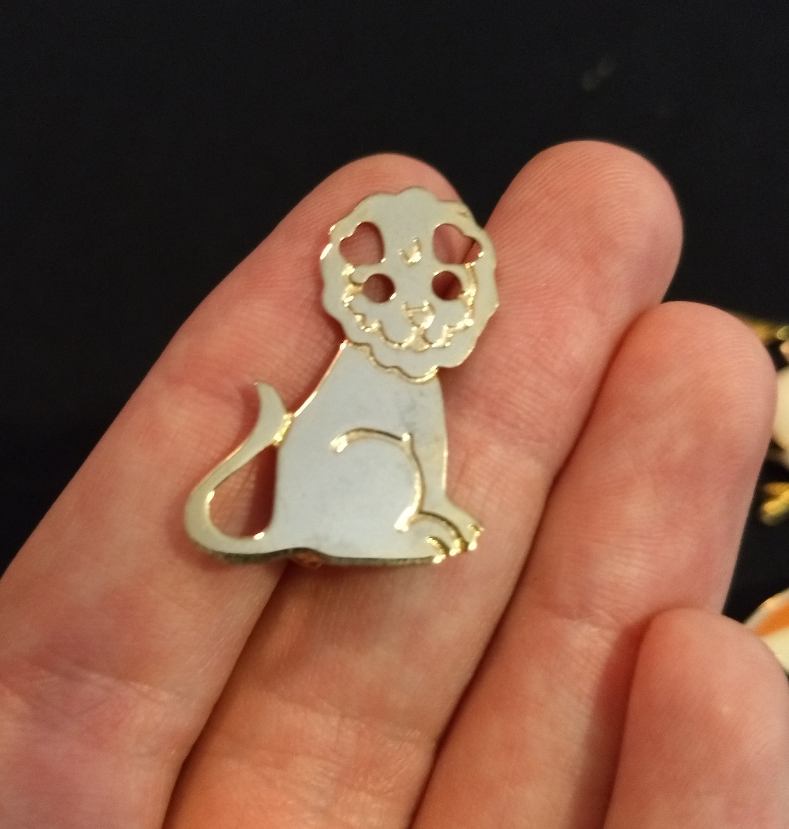 Vintage Enamel and Metal Animal Pins / Brooches Sold - Etsy