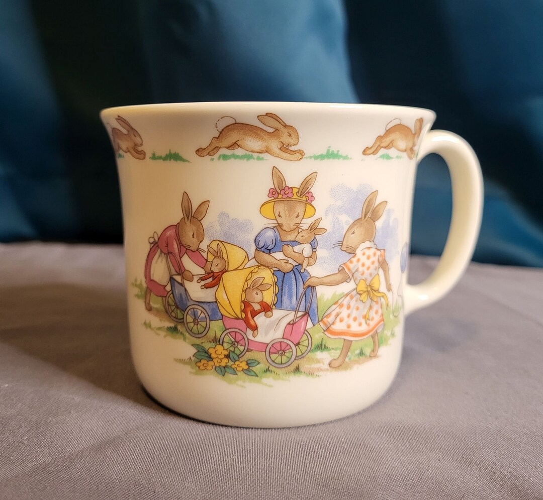 Royal Doulton Bunnykins Albion Shape Tea Cup / Mug Anthropomorphic ...