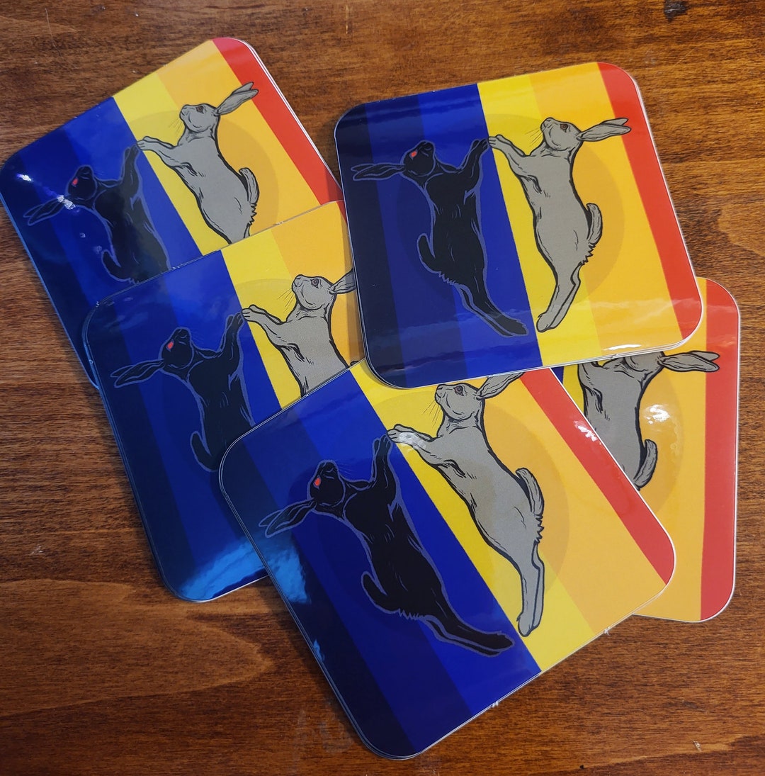 Square Watership Down El-ahrairah and Black Rabbit of Inle Vinyl ...