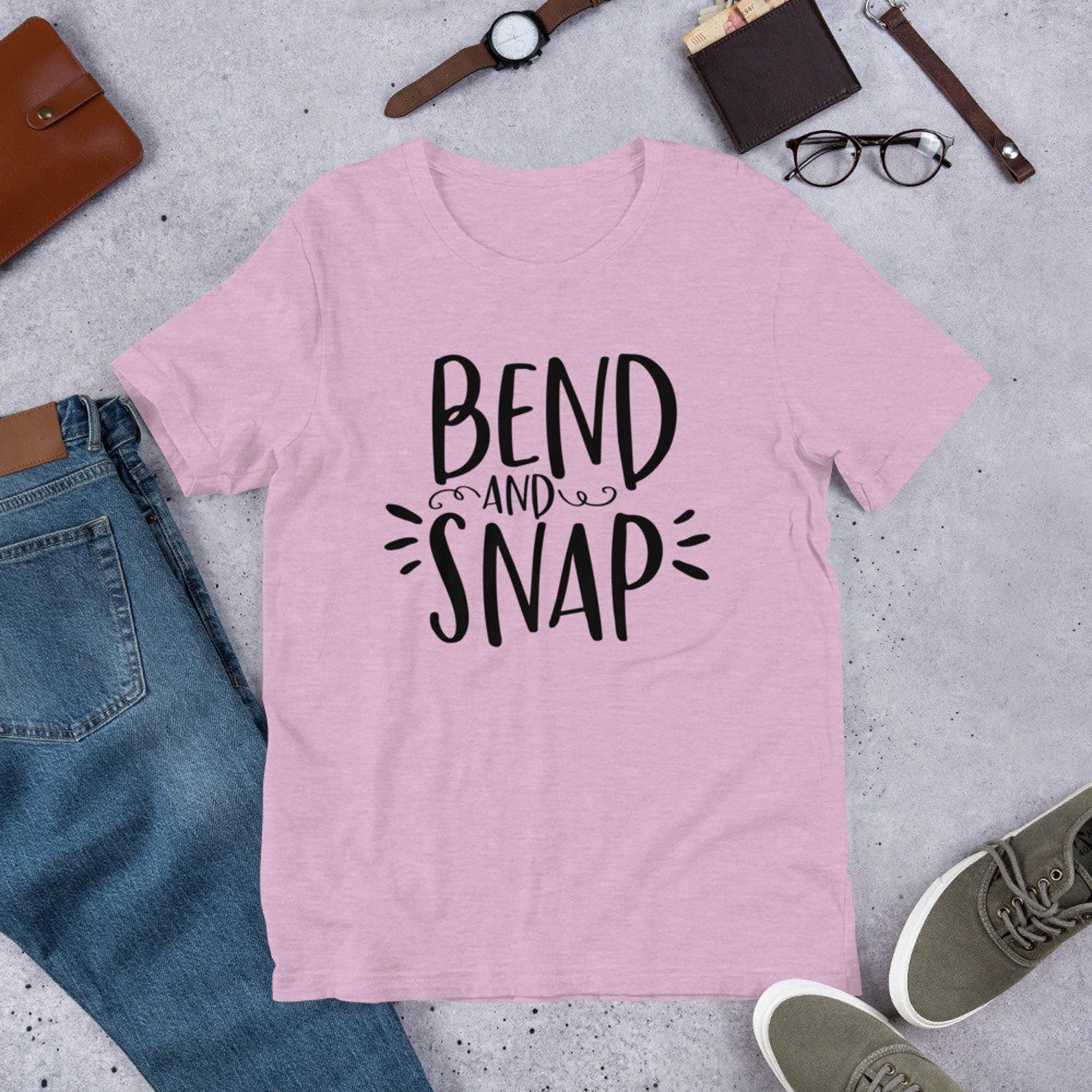 Bend and Snap Unisex Shirt // Gym Exercise Unisex T-shirt - Etsy