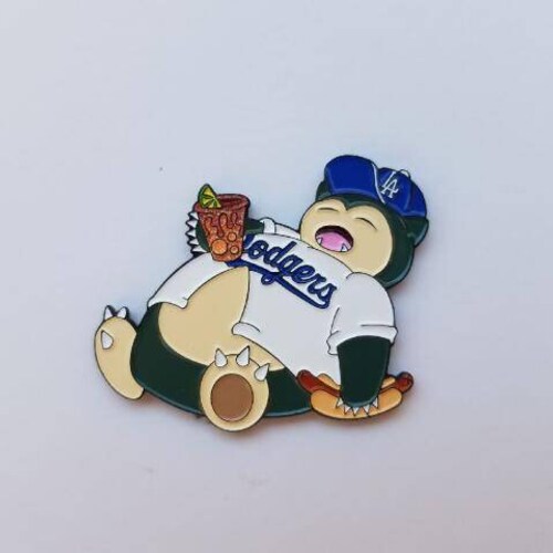 Dodger Pikachu Pin - Etsy