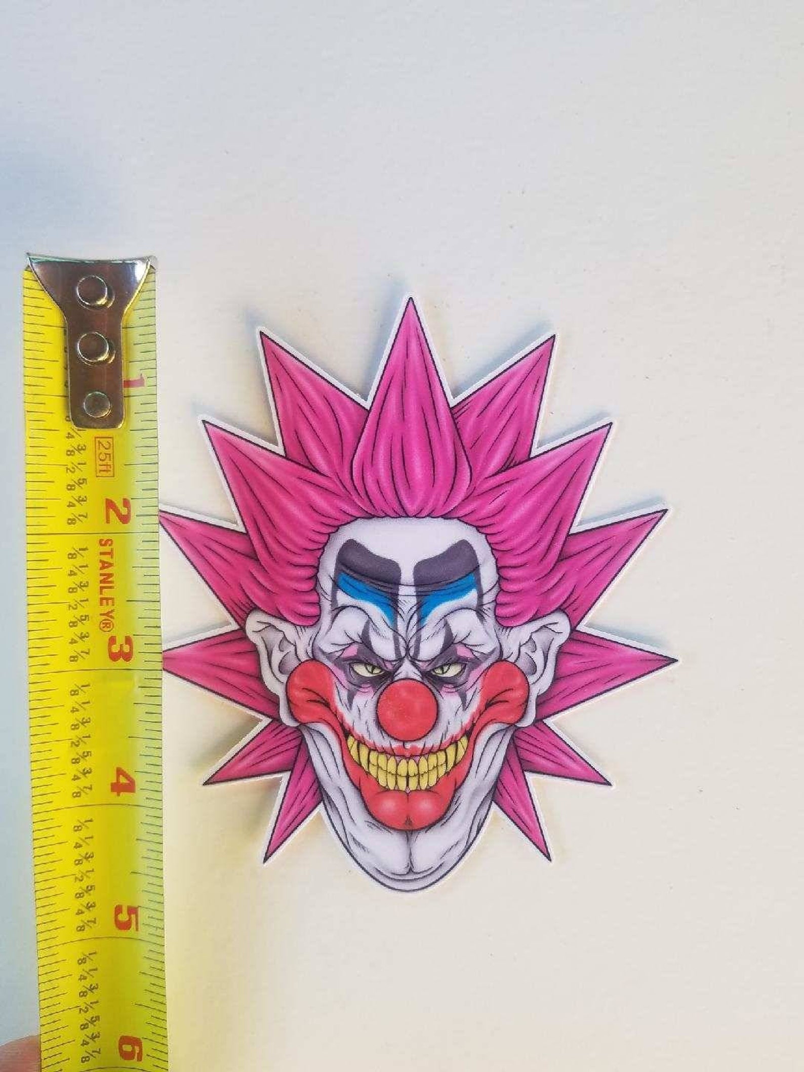 Killer Klowns Spike Sticker - Etsy