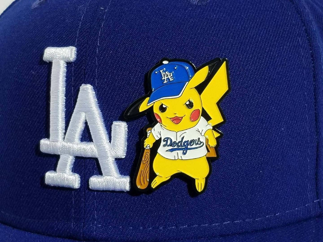 Dodger Pikachu Pin - Etsy