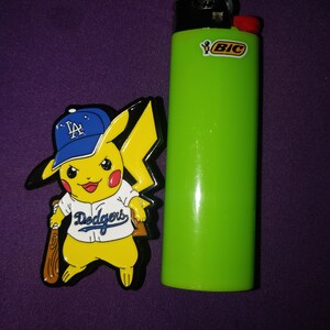 Dodger Pikachu Pin - Etsy