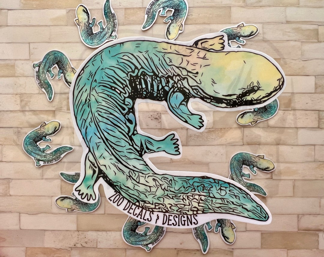 Hellbender - Stickers - Etsy