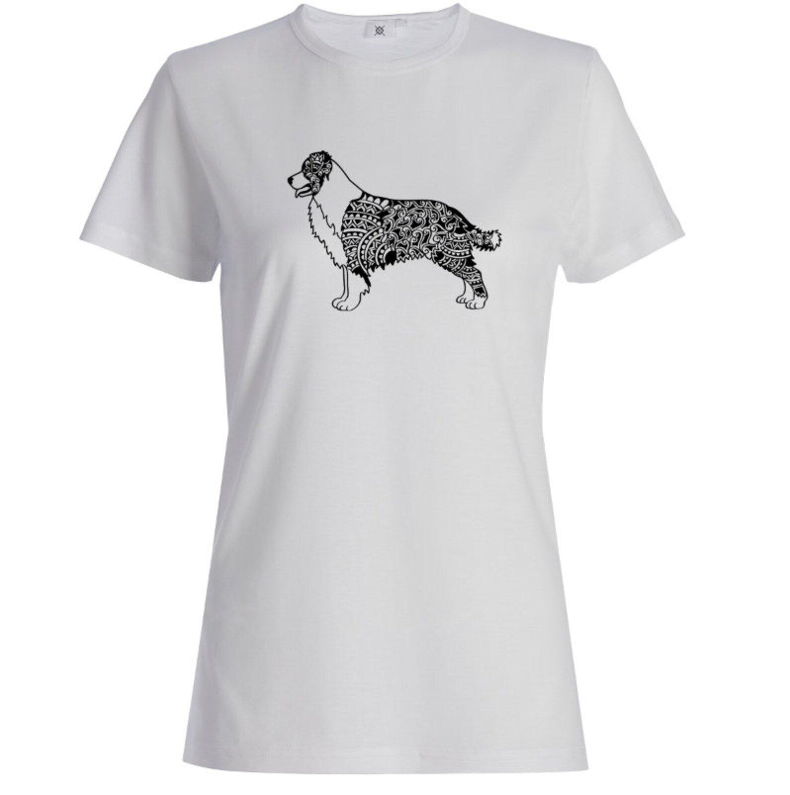 Zentangle Mini Australian Shepherd SVG File Aussie SVG Cut - Etsy