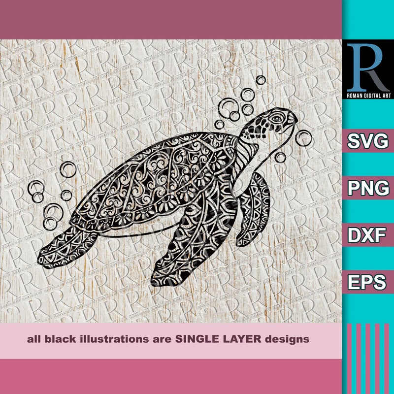 Sea Turtle Svg - Etsy
