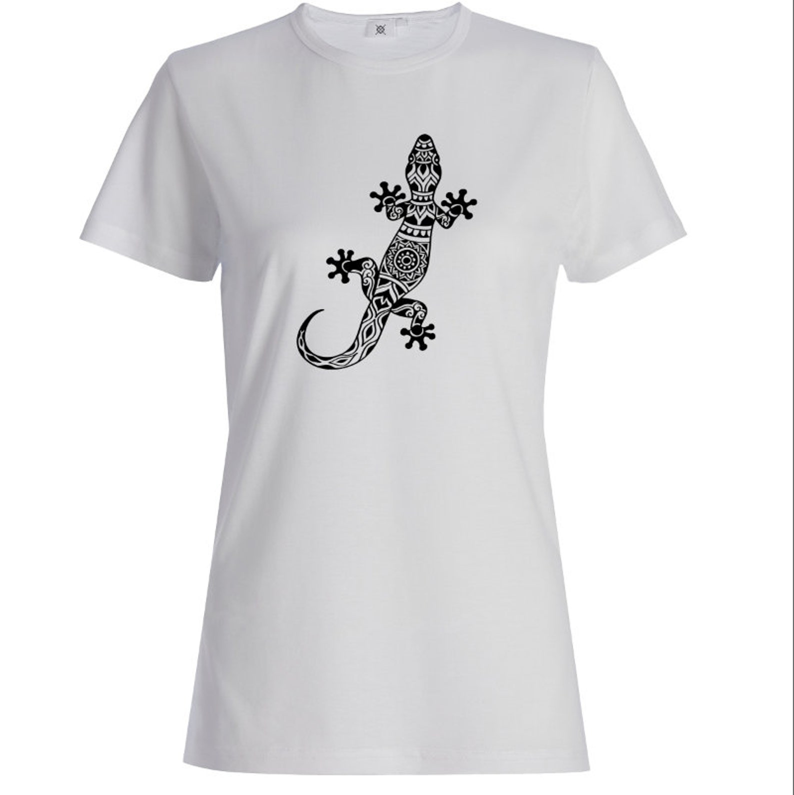 Zentangle Gecko Lizard SVG File Mandala Lizard Cut File - Etsy