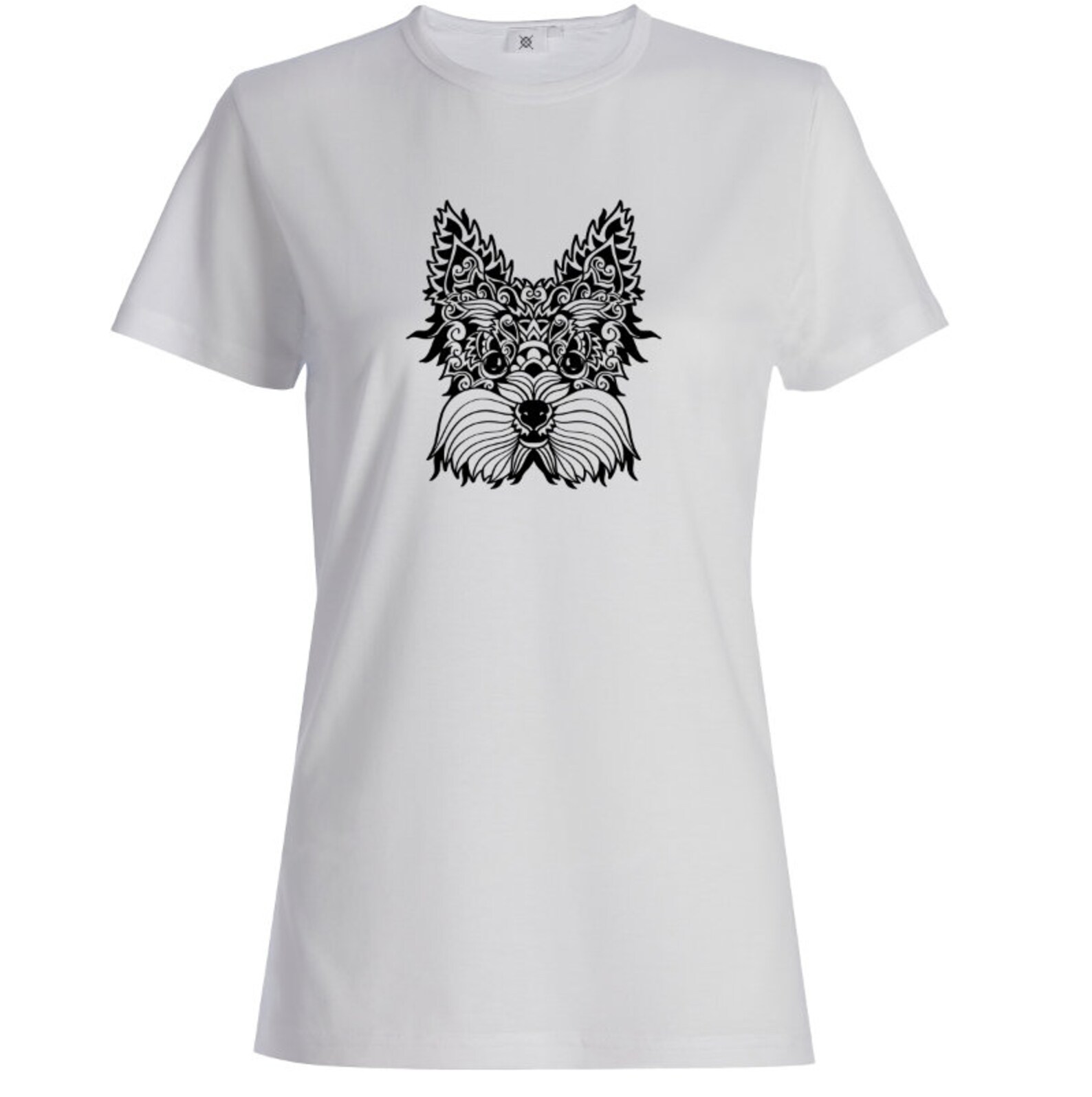 Zentangle Yorkshire Terrier SVG, Mandala Yorkie, Single Layer - Etsy