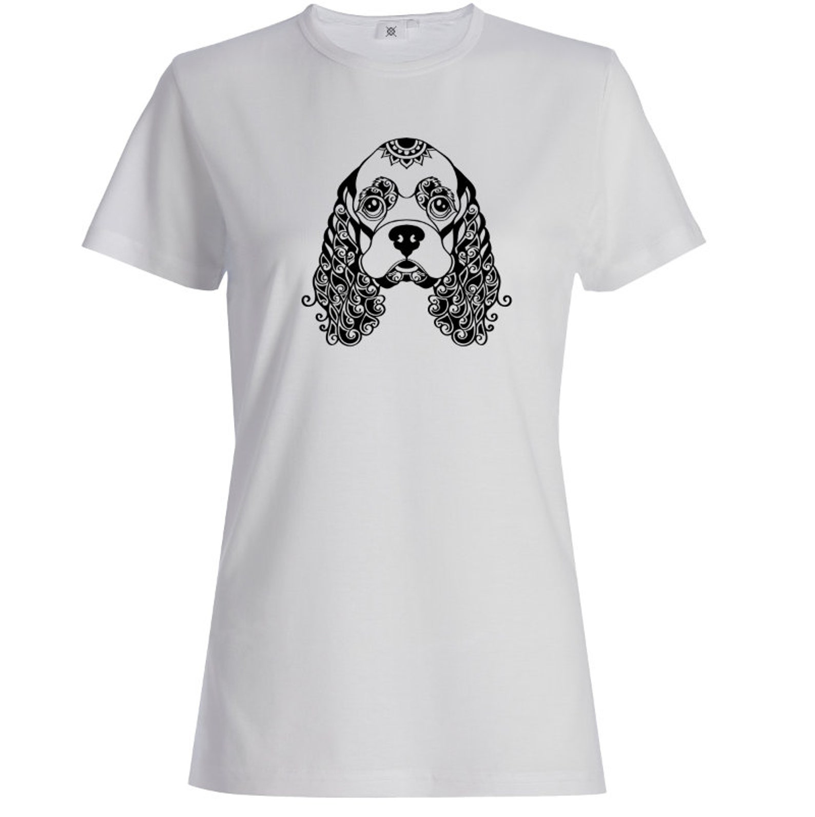 Mandala American Cocker Spaniel SVG File Zentangle Dog Cut - Etsy