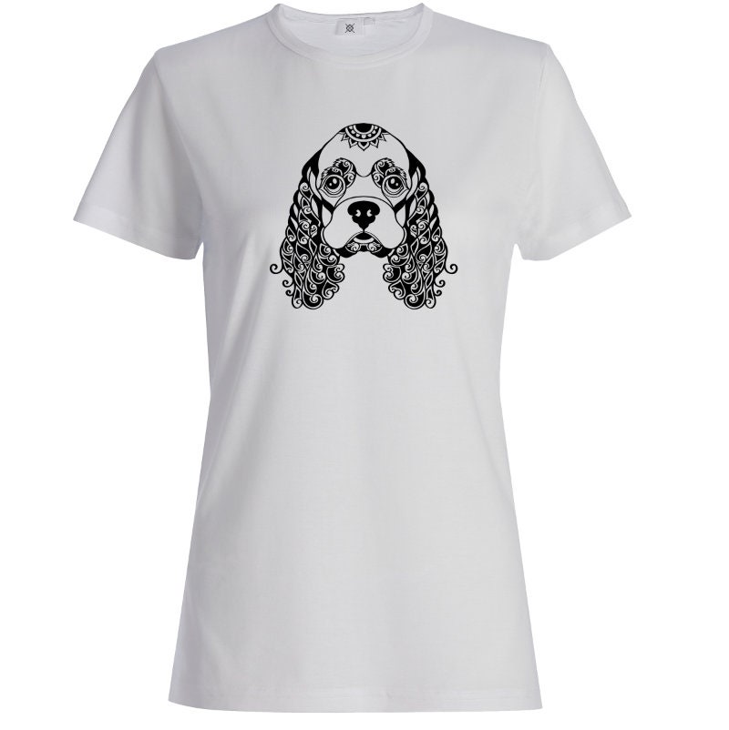 Mandala American Cocker Spaniel SVG File Zentangle Dog Cut - Etsy