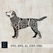 Zentangle Labrador SVG Labrador Retriever SVG Single Layered - Etsy
