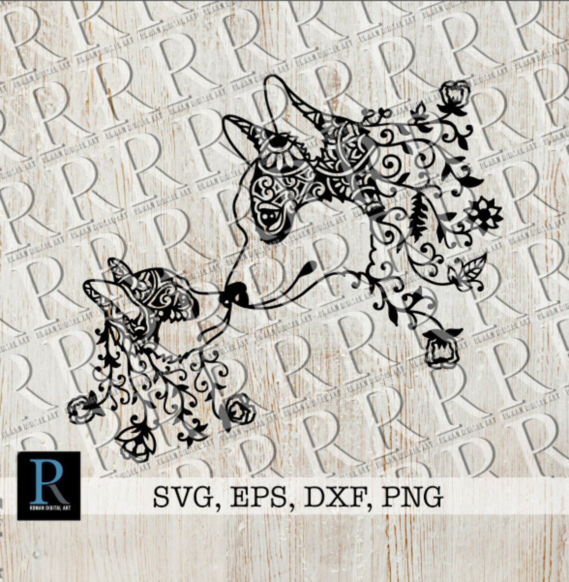 Corgi Mandala SVG Cricut Zentangle Corgi SVG Corgi SVG File - Etsy