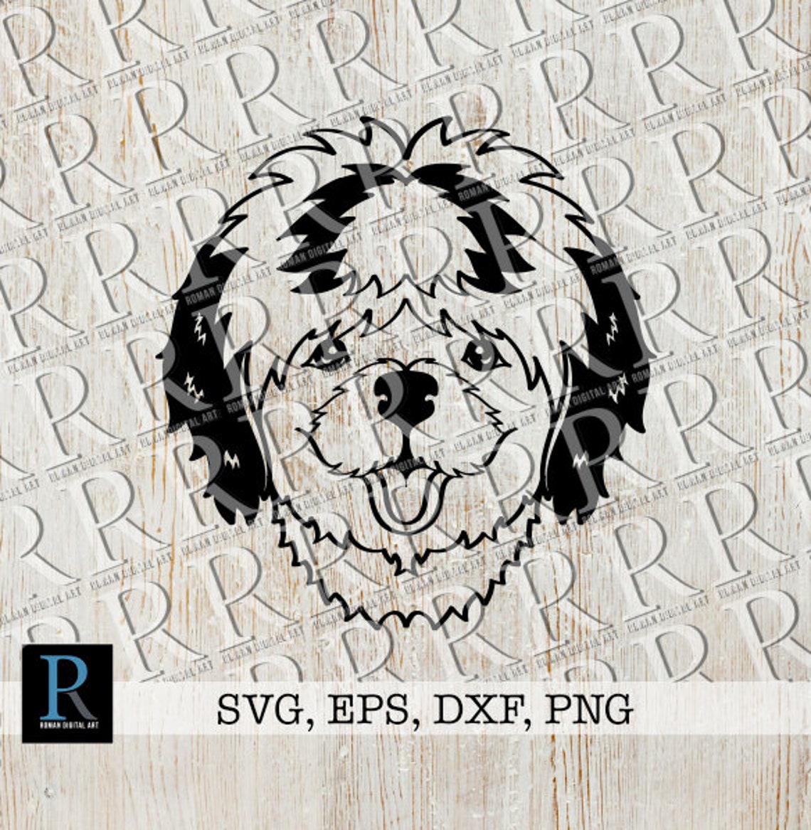 English Sheepdog SVG File English Sheepdog Silhouette - Etsy