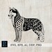 Mandala Husky SVG, Zentangle Husky SVG, Siberian Husky SVG, Zentangle ...