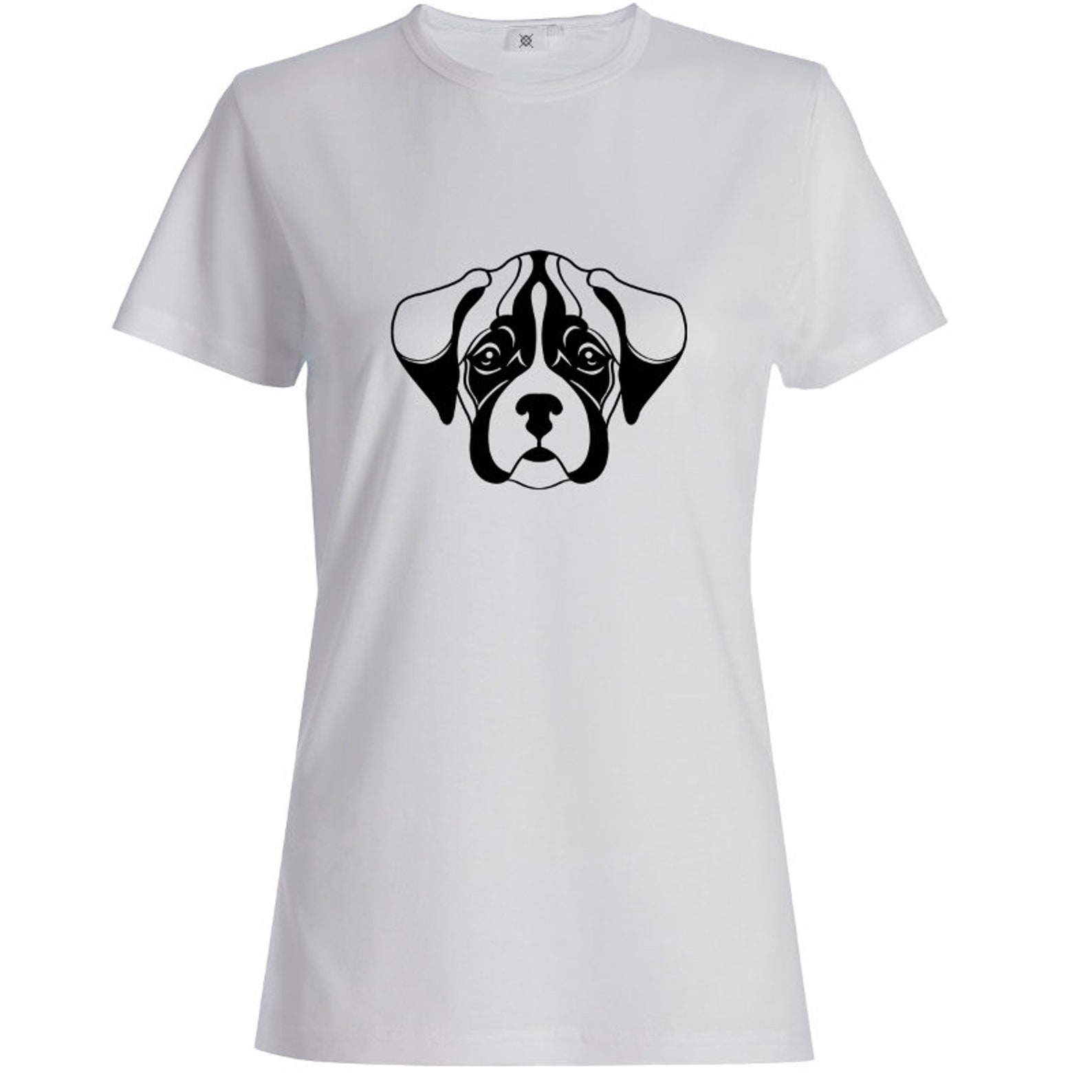 Boxer Dog Puppy SVG File Boxer Dog Cut File Single Layered - Etsy