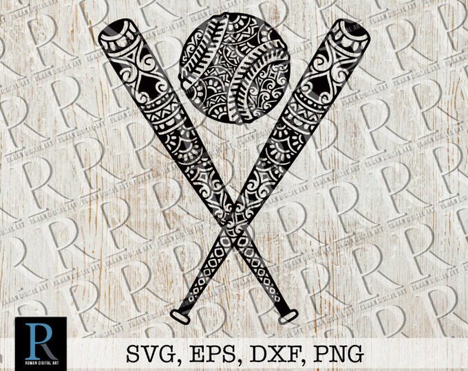 Baseball Mandala SVG | Mandala SVG | Zentangle SVG | Baseball Clipart ...