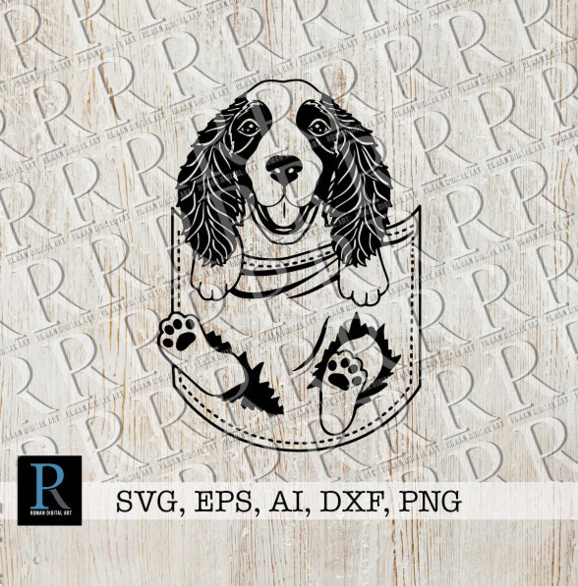 Springer Spaniel Springer Spaniel SVG Springer Spaniel in - Etsy