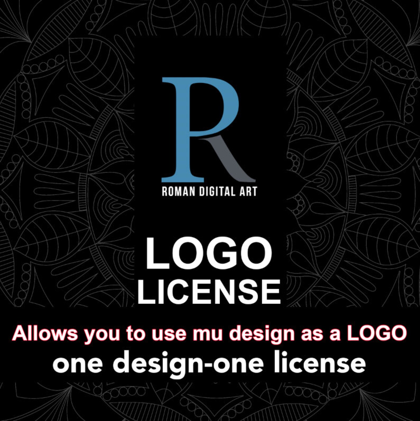 LOGO License for Using My Design as a Logo - Etsy