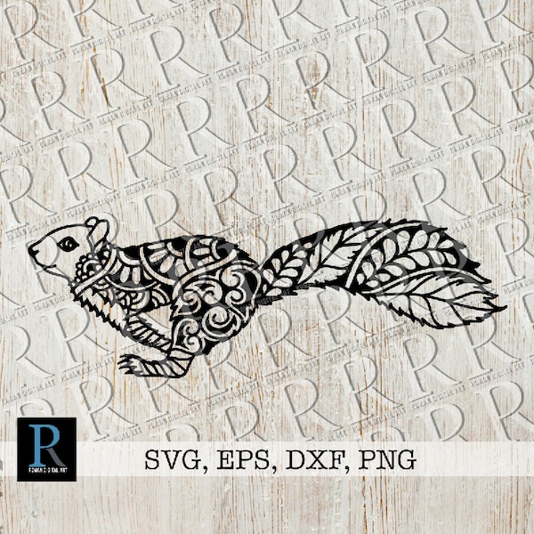 Squirrel Svg - Etsy
