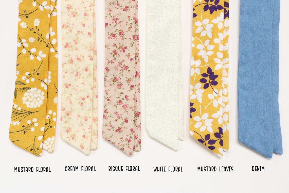 Hair Scarf / Long Tail Scarf / Head Scarf / Knot Headband / | Etsy