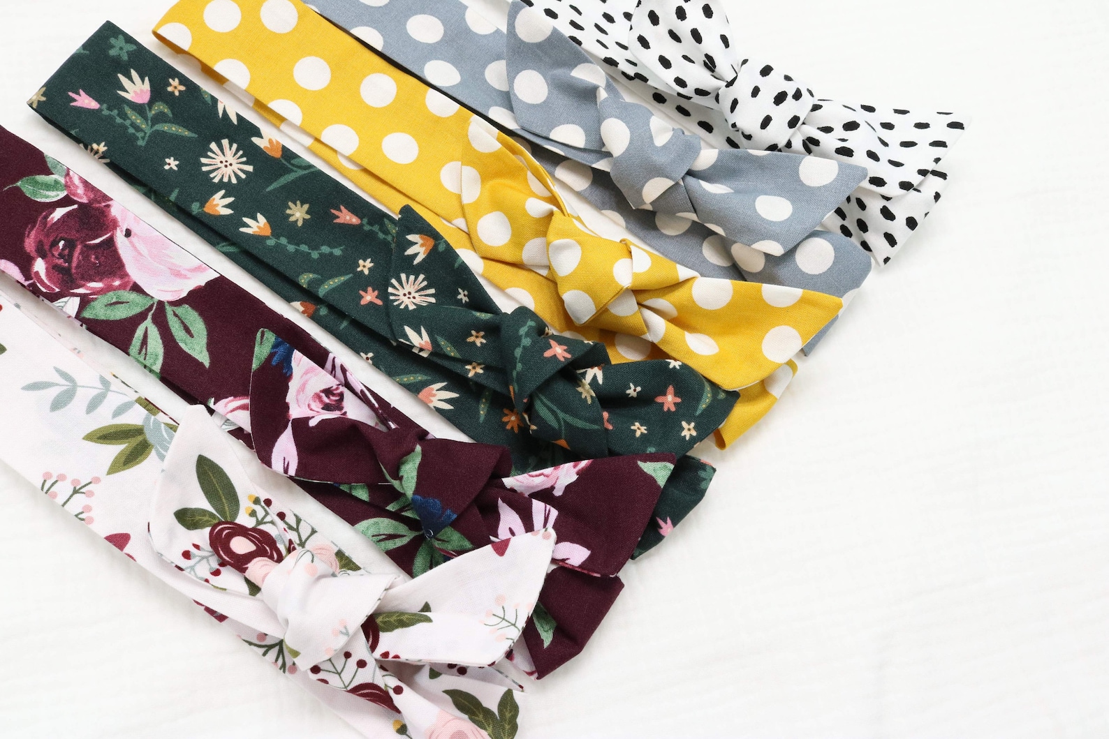 Hair Scarf / Long Tail Scarf / Head Scarf / Knot Headband / - Etsy