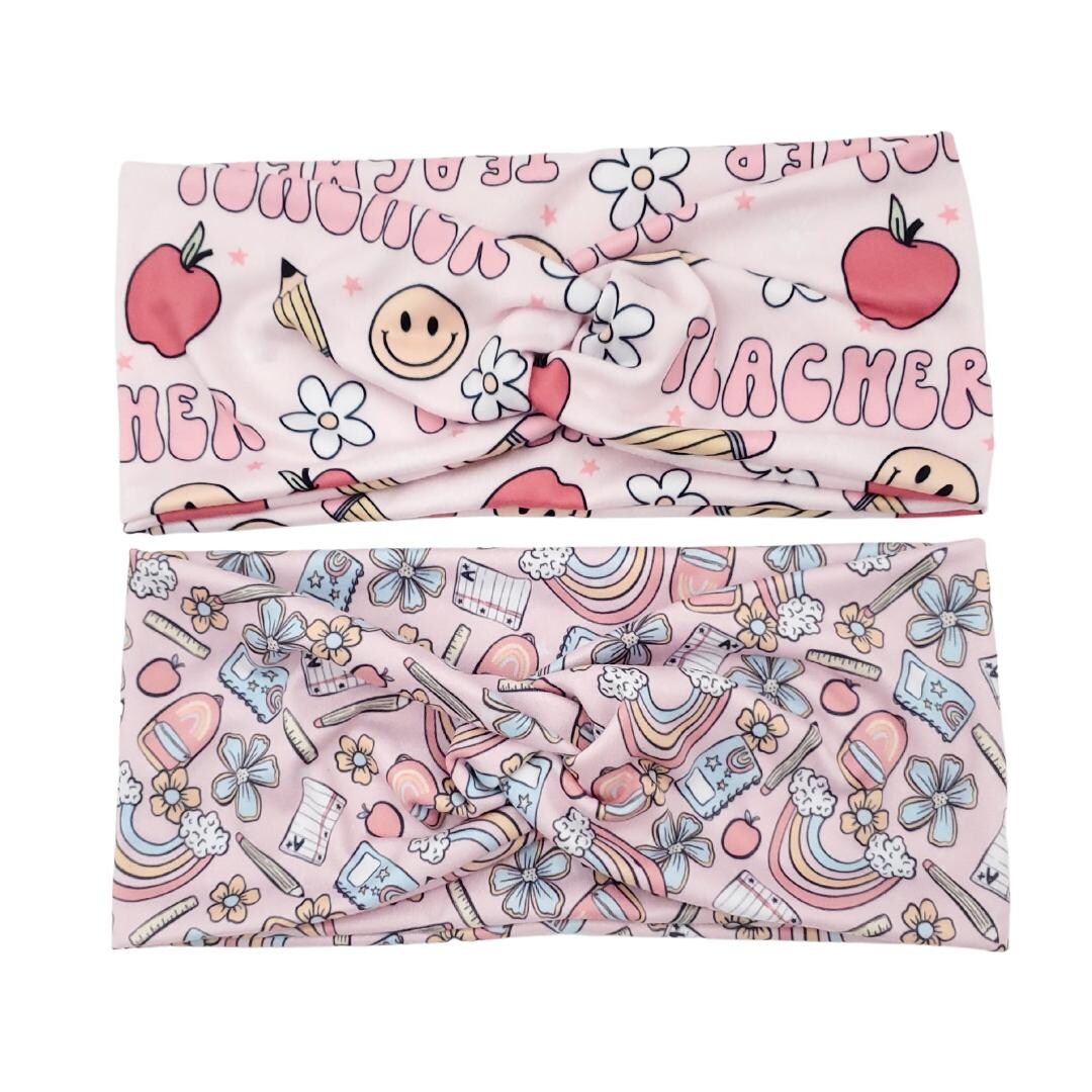 School Collection Twist Headband, Headbands for Women, Teacher Headband ...