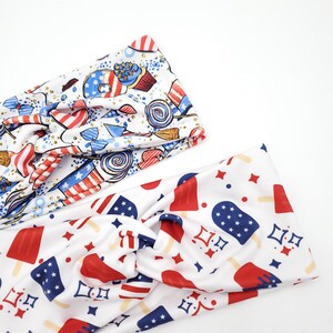 American Flag Headband, Independence Day Headband, 4th of July Headband ...