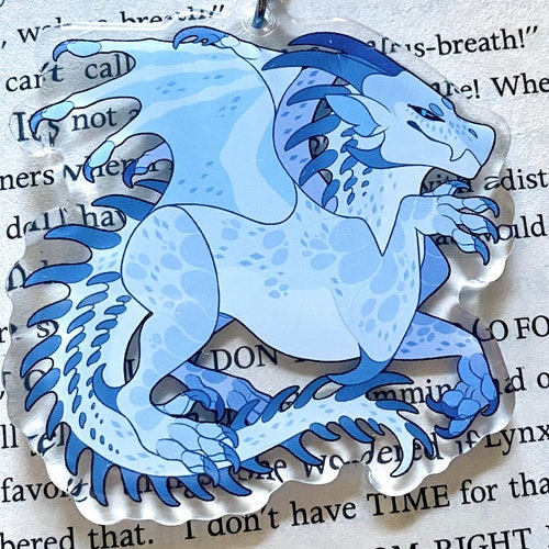 Snowfall and Lynx Wings of Fire WOF Acrylic Charm - Etsy