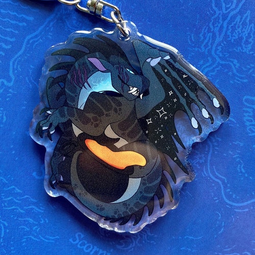 Boa and Glacier Wings of Fire WOF Acrylic Charm - Etsy