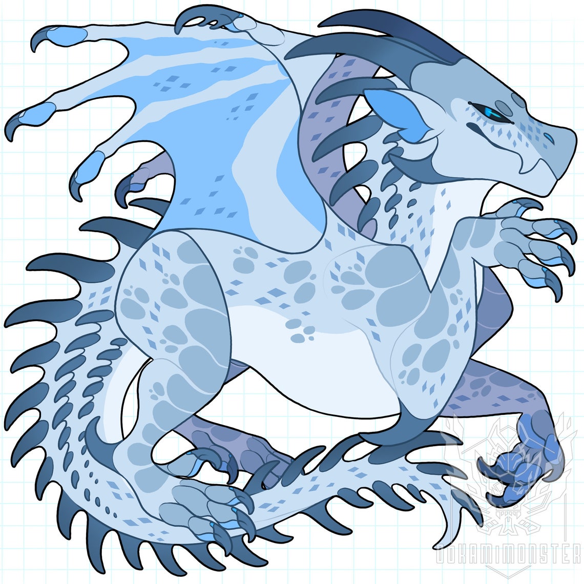 Wings of Fire: Lynx CHARM - Etsy