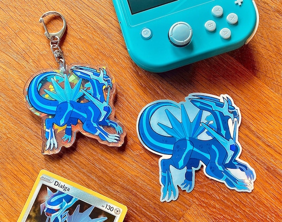Pokemon: Dialga CHARM STICKER - Etsy